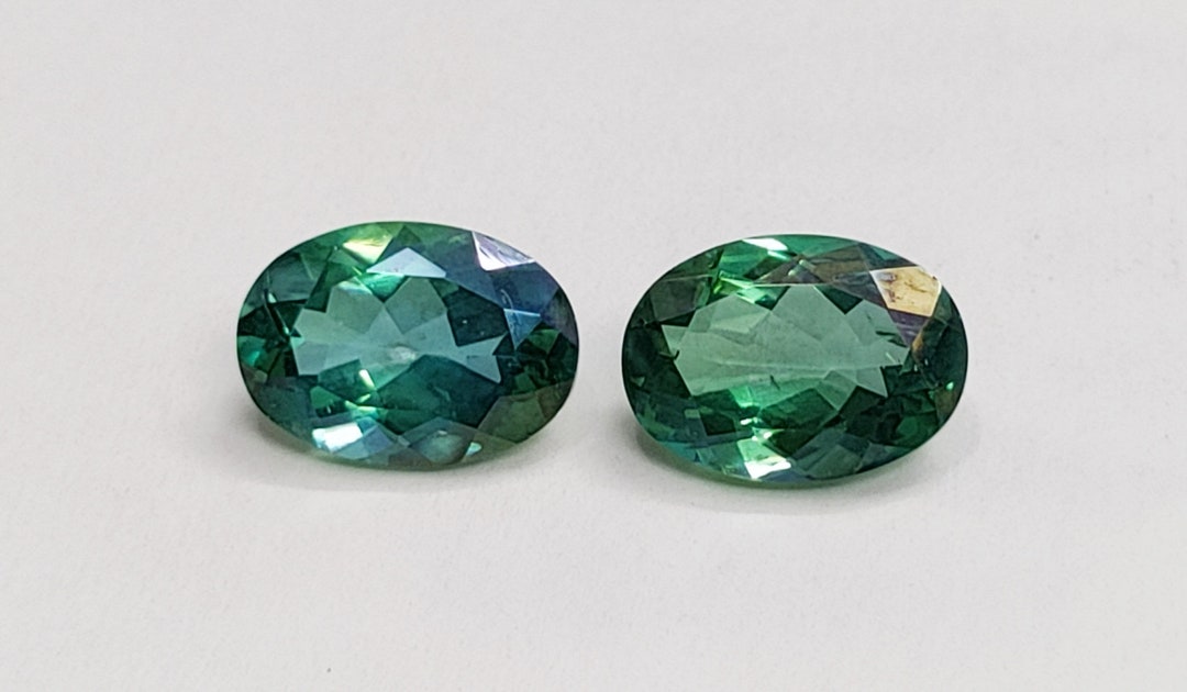 Natural Green Topaz Faceted Loose Stone, Green Topaz Stone Calibrated ...