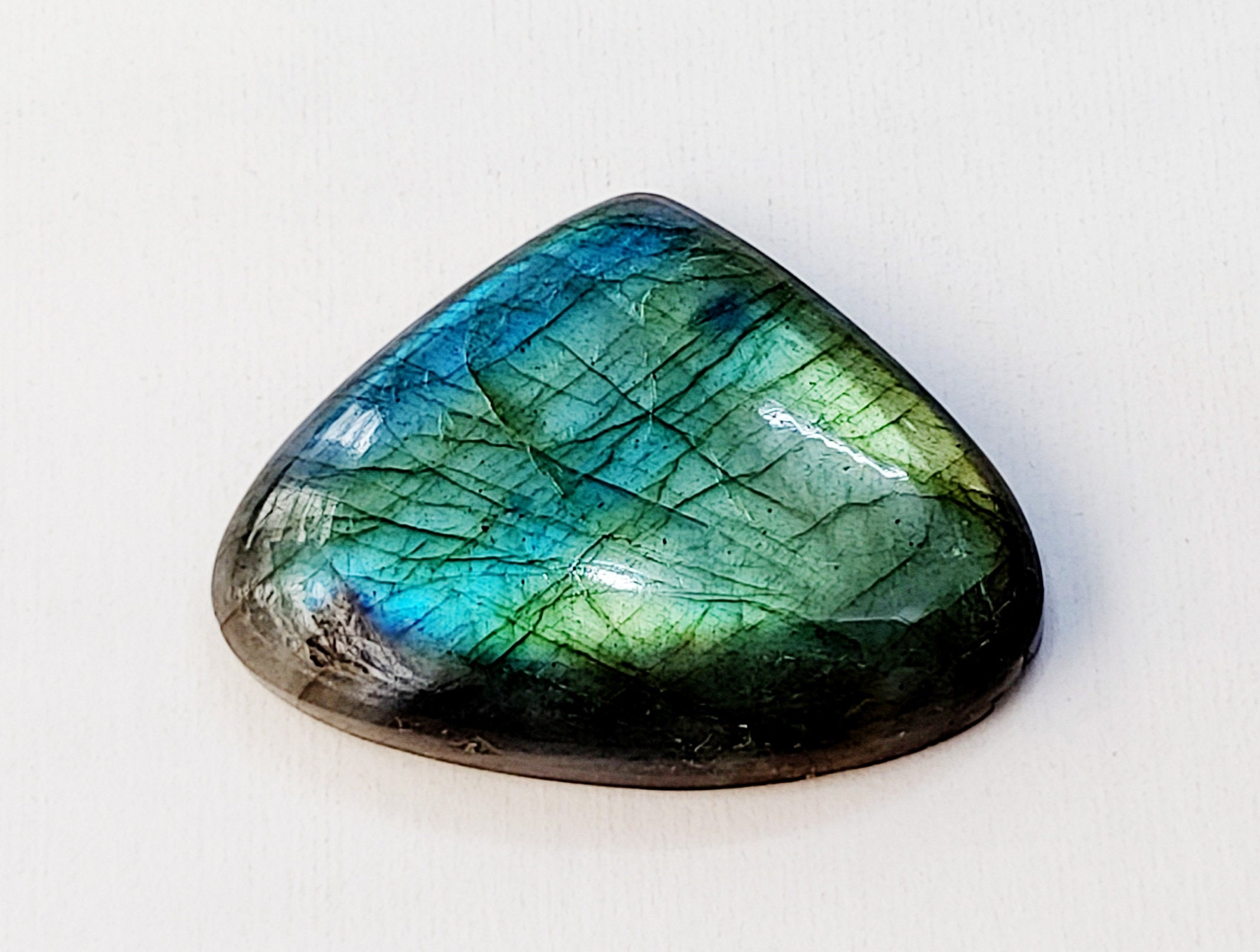 Natural Labradorite Cabochon Stone Blue Labradorite Cabs Flat - Etsy