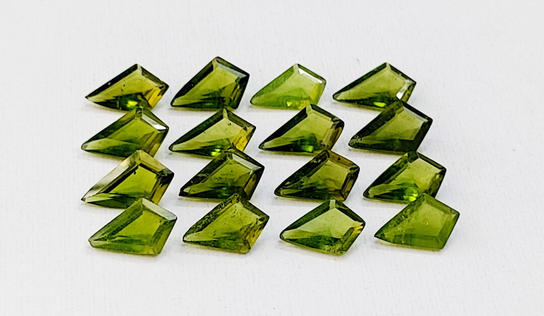 Natural Vessonite Faceted Loose Stone Green Vessonite Kite - Etsy UK