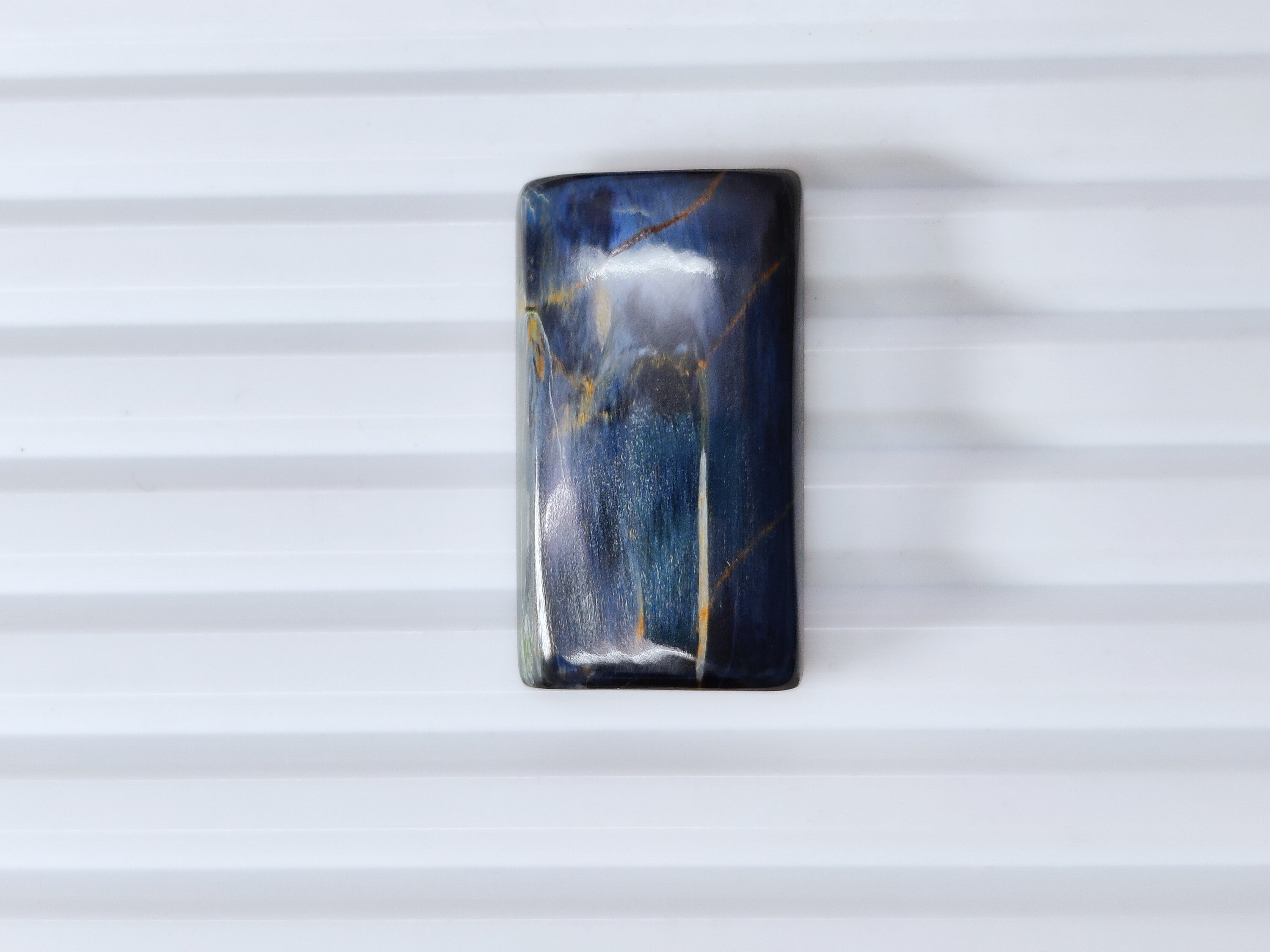 Natural Pietersite Gemstone Blue Pietersite Cabochon Free - Etsy