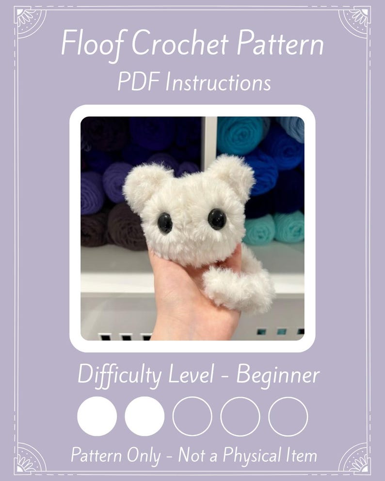 Floof Crochet Pattern | Amigurumi Plushie Pattern PDF Digital Download ...