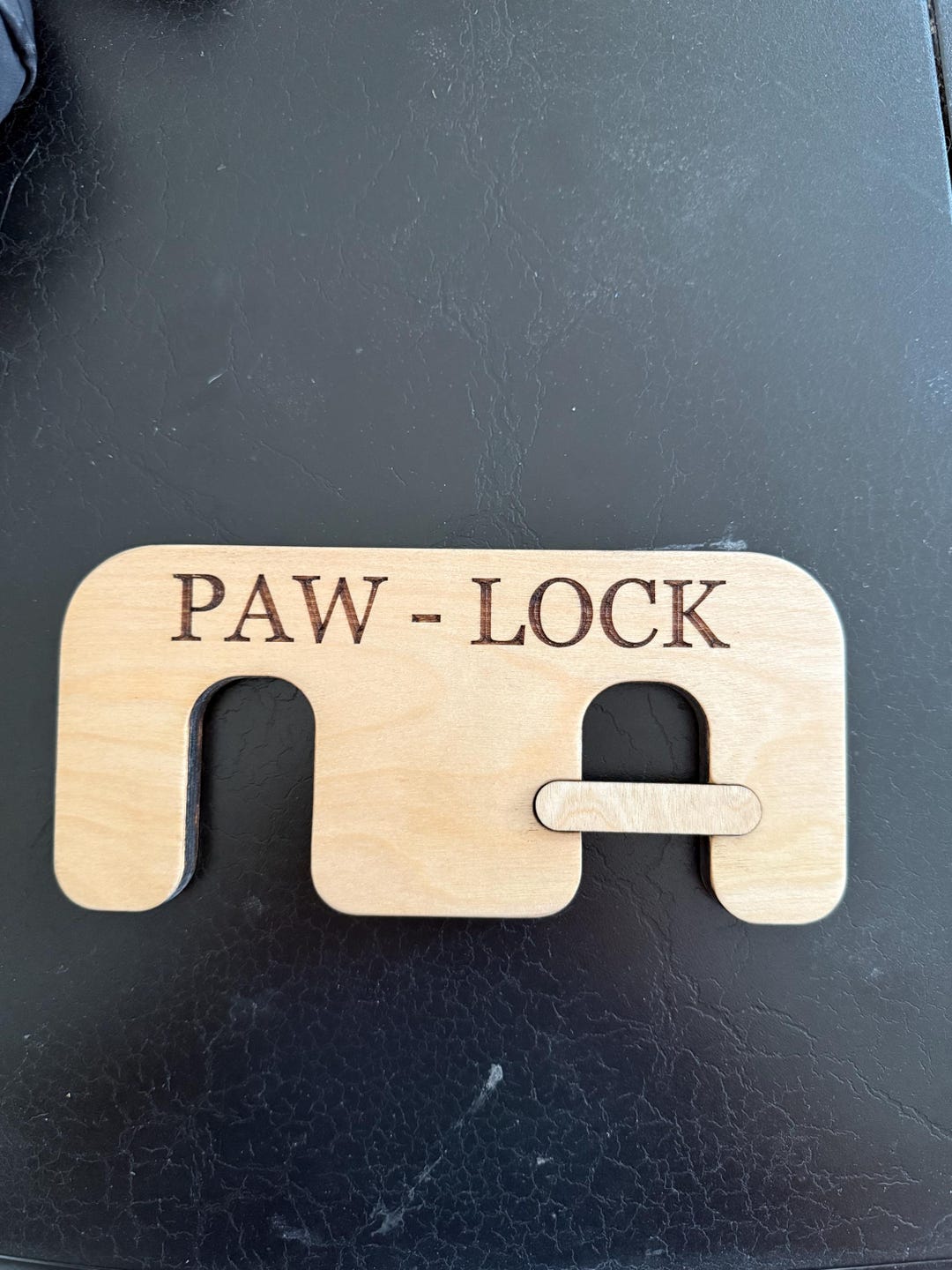 Paw-lock - With Locking Option so Lock Can Remain on Door Keeping Those ...