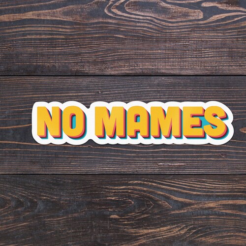 No Pos Wow Sticker No Pues Wow Sticker Vinyl Decal Mexican - Etsy