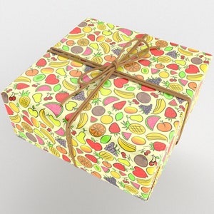 Fruits Wrapping Paper - Etsy UK