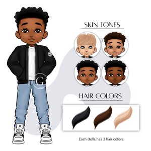 BUNDLE Kids 6-9, Kids Clipart, Children Clipart, Kids Digital Stickers ...