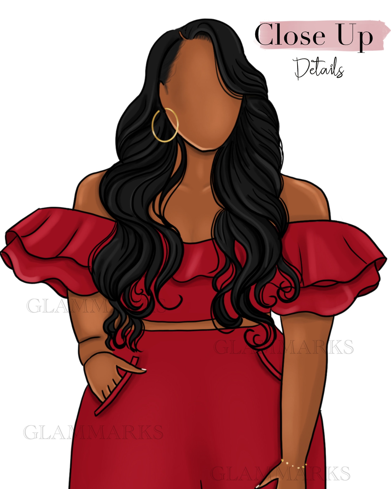 Curvy Clipart Fashion Clipart Plus Size Clipart Digital - Etsy Canada