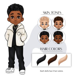 BUNDLE Kids 6-9, Kids Clipart, Children Clipart, Kids Digital Stickers ...