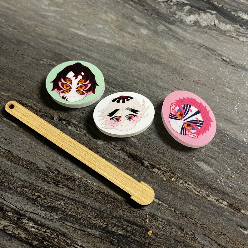 Demon Slayer UPPER MOONS Akaza Douma & Kokushibo Dango - Etsy