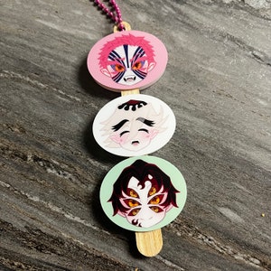 Demon Slayer | UPPER MOONS | Akaza, Douma, & Kokushibo - Dango Acrylic ...