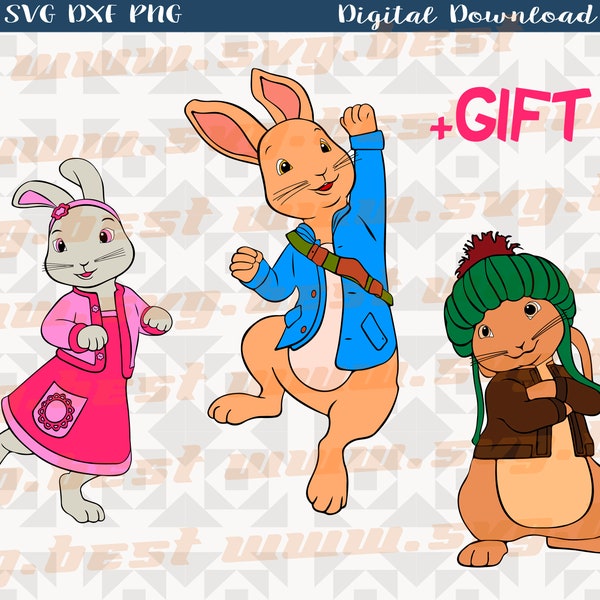 Peter Rabbit Svg - Etsy UK