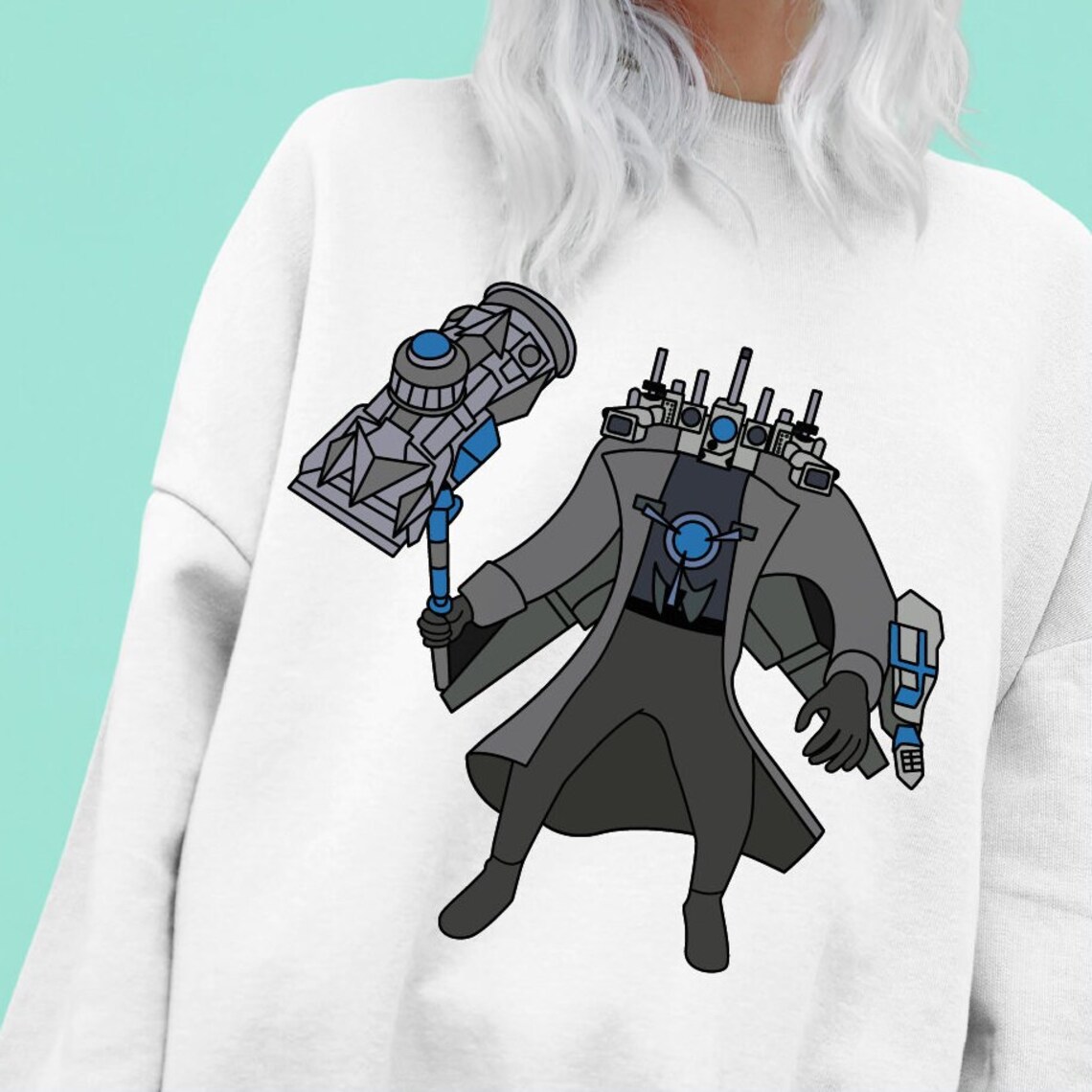 Skibidi Toilet Svg Png, Cameraman Titan 2.0, Designs for T-shirt ...