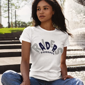 Raiders Team Logo Svg Png, Raiders Mascot Gray Dark Blue Retro Vintage ...