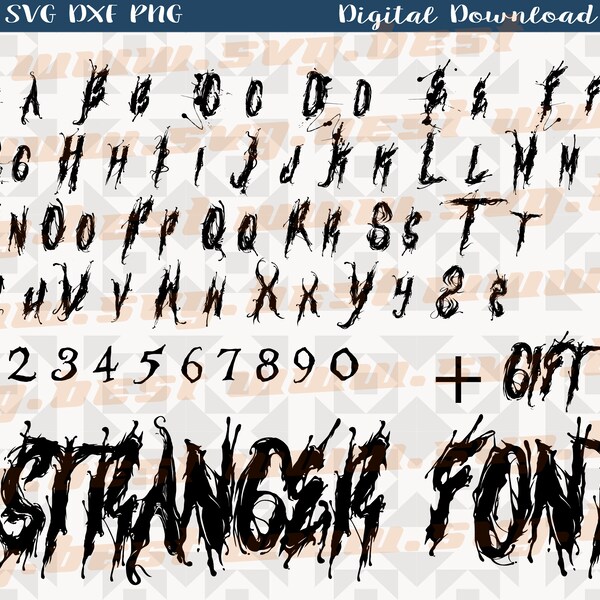 Venom Font - Etsy