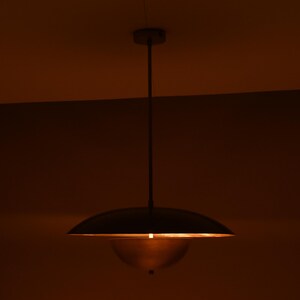3 Lights Raw Brass Disc Ceiling Lamp Mid Century Modern Chandelier ...