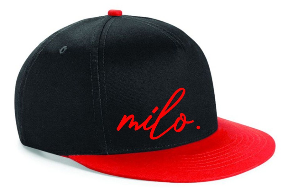 Personalised Cap Toddler Kid's Custom Name Snapback Hat Cap Design ...