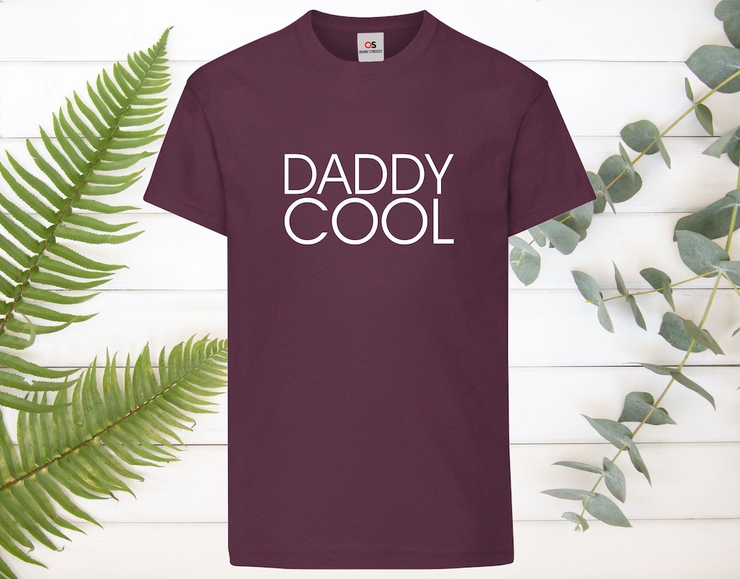 Cool Daddy Cool Dad Baby Matching T-shirt Bodysuit Father Son Daughter ...