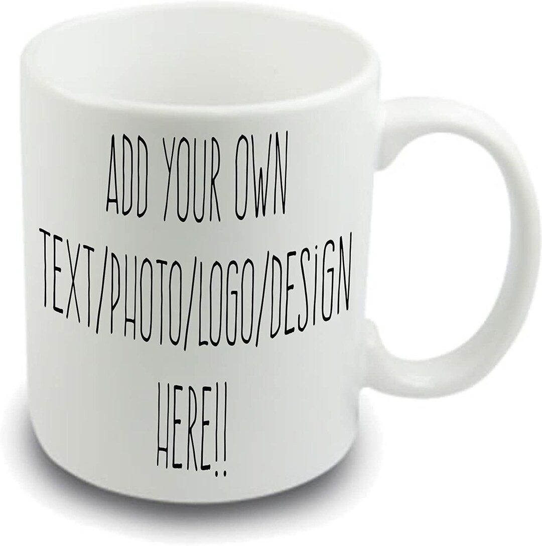 Personalised Mug Personalised Text Mug, Funny Gifts, Custom Quote Gifts ...
