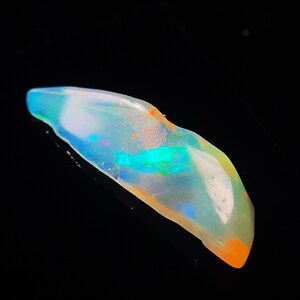 Ethiopian Smooth Welo Fire Polished Opal Rough Jewelry Making 22x6 MM ...