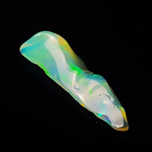 Ethiopian Smooth Welo Fire Polished Opal Rough Jewelry Making 22x6 MM ...