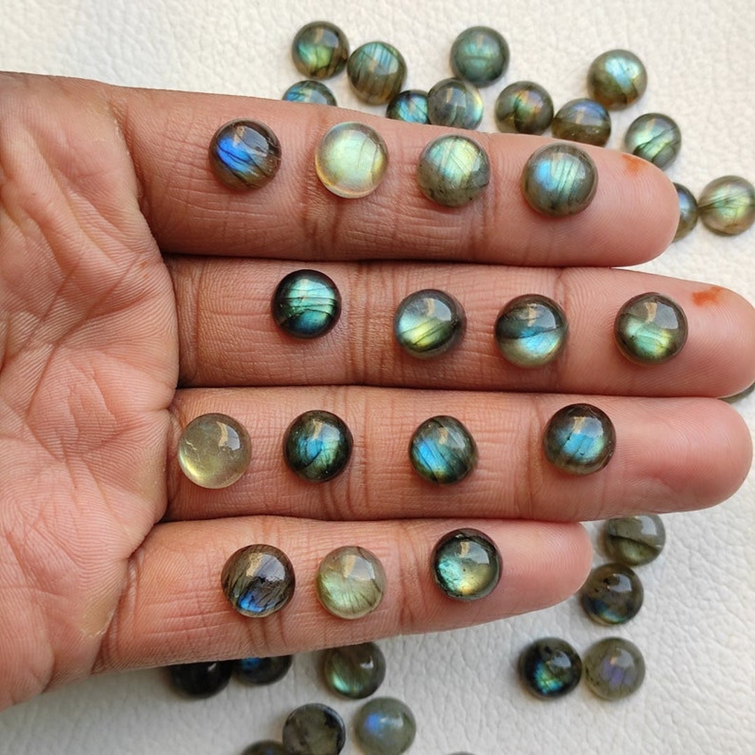 WHOLESALE Labradorite Cabochons Mix Lot Multi Fire Free Size Loose ...