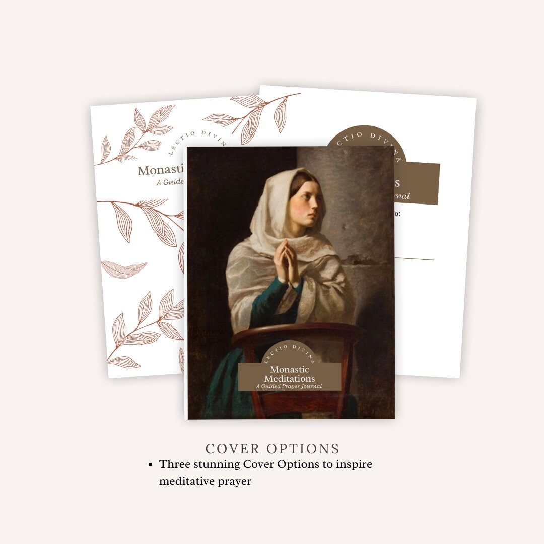 Monastic Meditations Journal | Catholic Lectio Divina Devotional ...