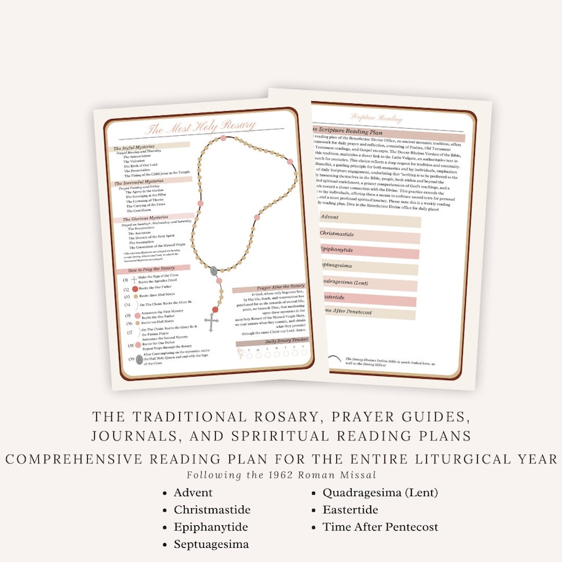 Catholic Homeschool & Prayer Planner - Undated - Digital - Goodnotes Compatible - Customizable ...