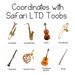 Musical Instruments Toob - Safari LTD Identification Cards - Etsy