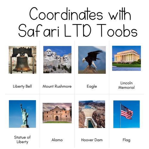 Montessori 3 Part Cards Safari LTD Toob Farm Babies - Etsy