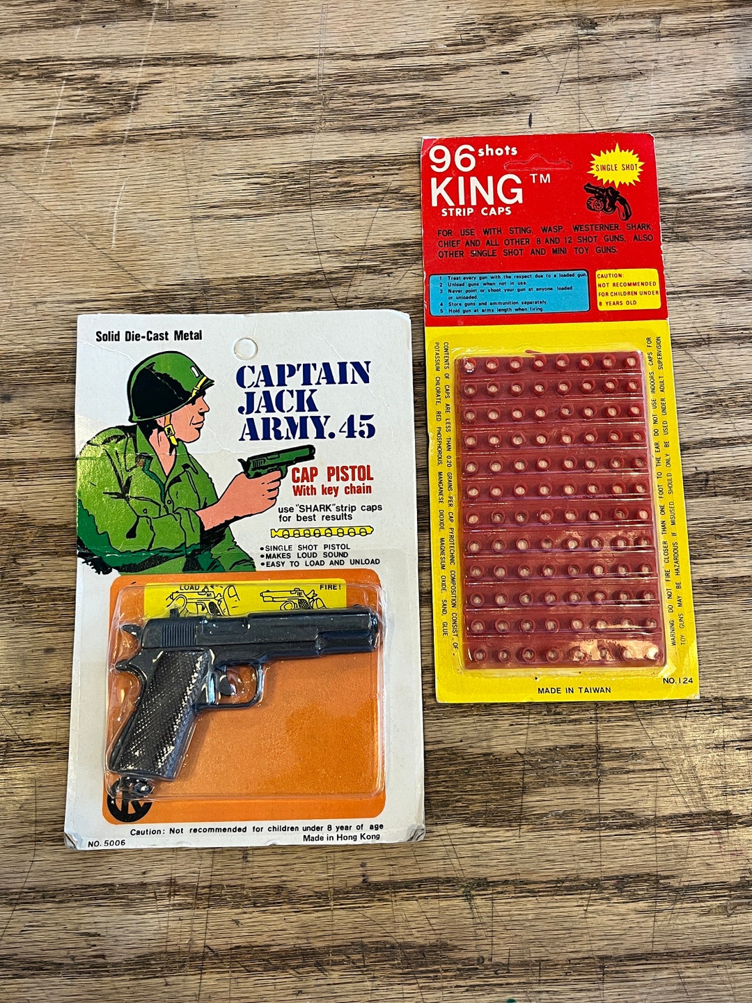 Vintage Cap Gun With Caps - Etsy