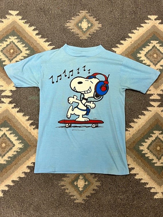 Snoopy T Shirt 80s Gem