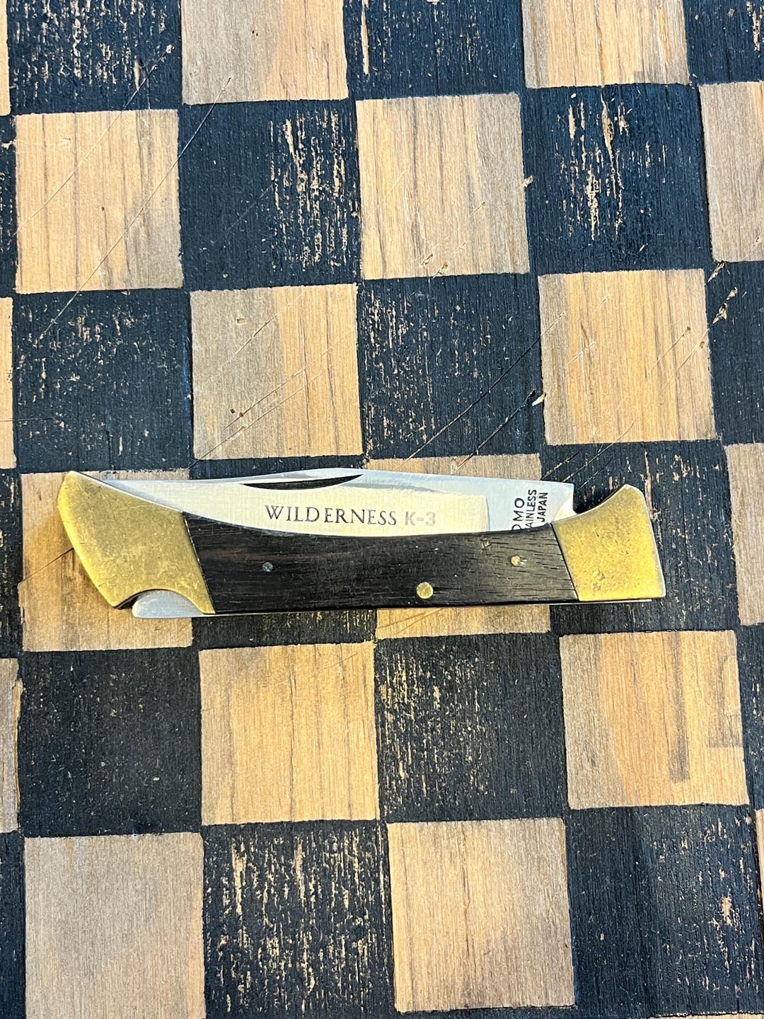 Vintage Buck Knife Wilderness K-3 - Etsy