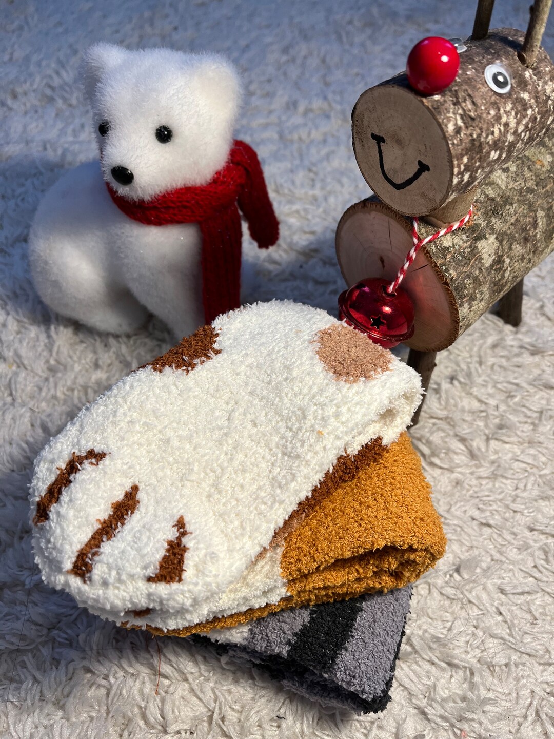 Cat Socks Women's Funky Socks Cat Lover Gift Woolsocks Size UK3-8 ...