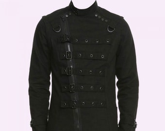Men Emo Jacket - Etsy