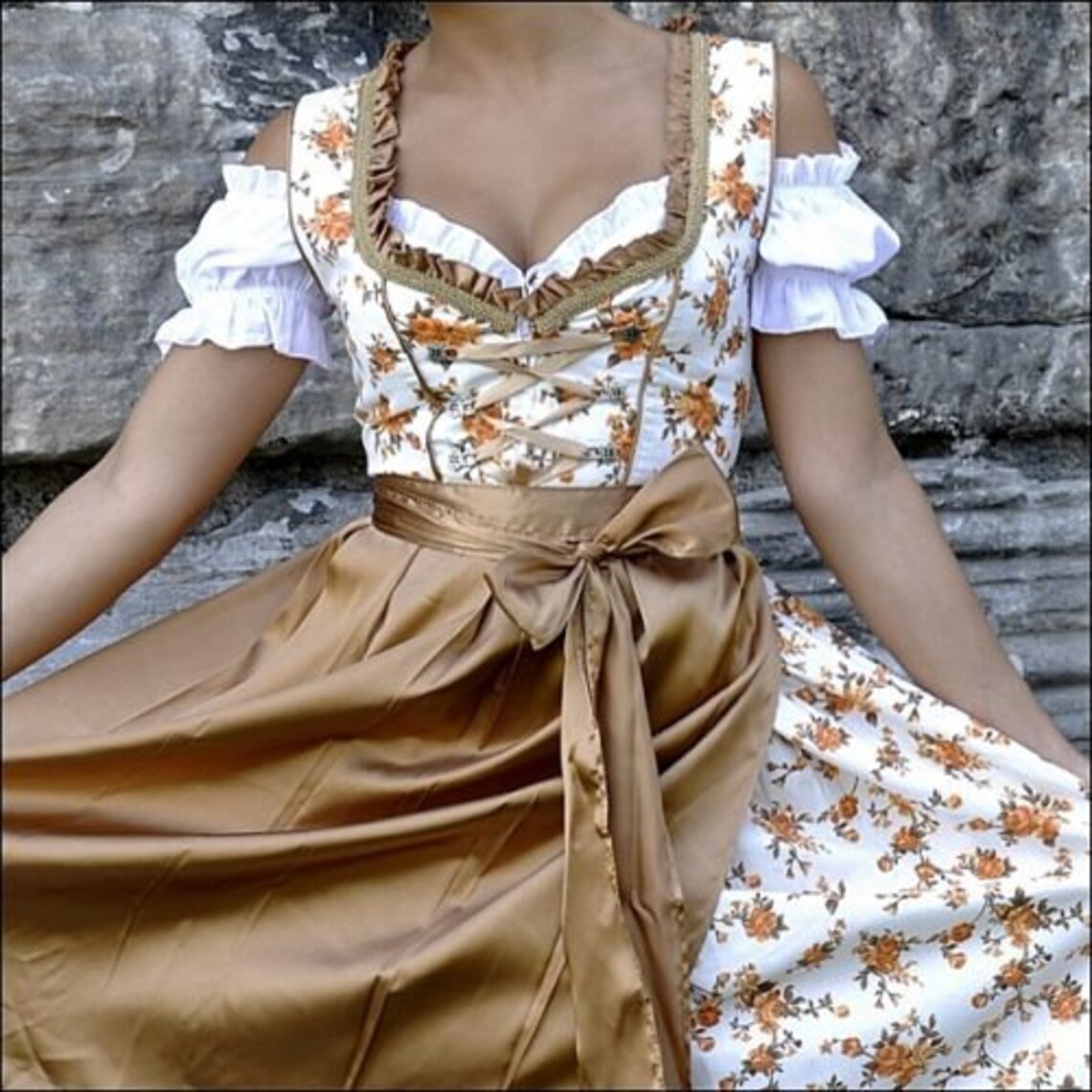 German Oktoberfest Dirndl Dressdirndl Dress for Oktoberfest - Etsy UK