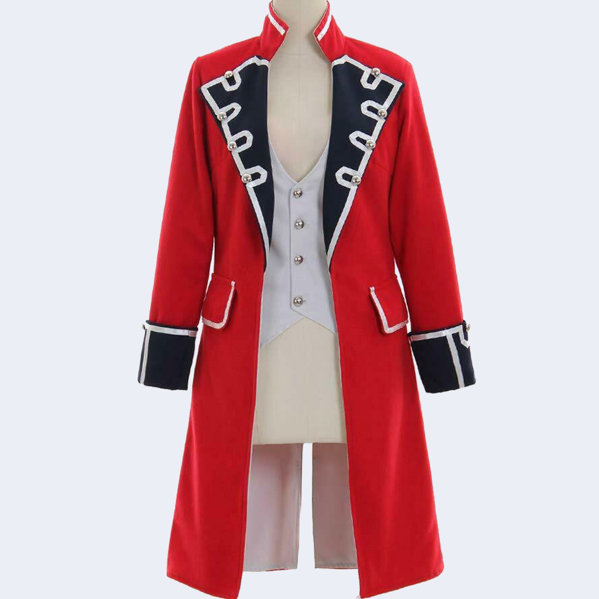 One Piece Gol D Roger Cosplay Costume Captain Coat Pirate King Roger