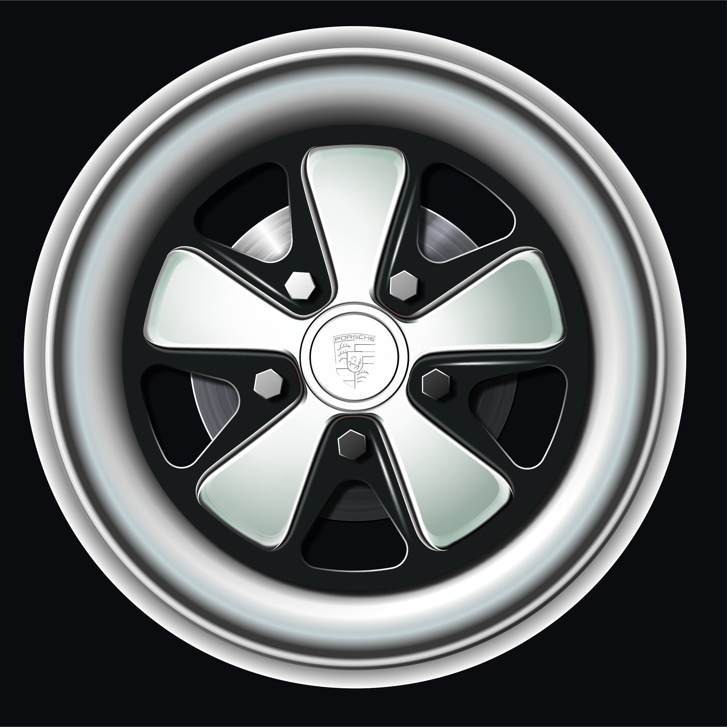 Porsche Logo Coasters - Etsy