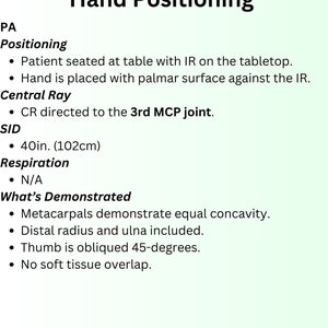Radiography & Fluoroscopy Procedures Review - Etsy