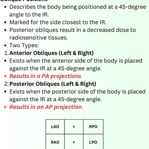 Radiography & Fluoroscopy Procedures Review - Etsy