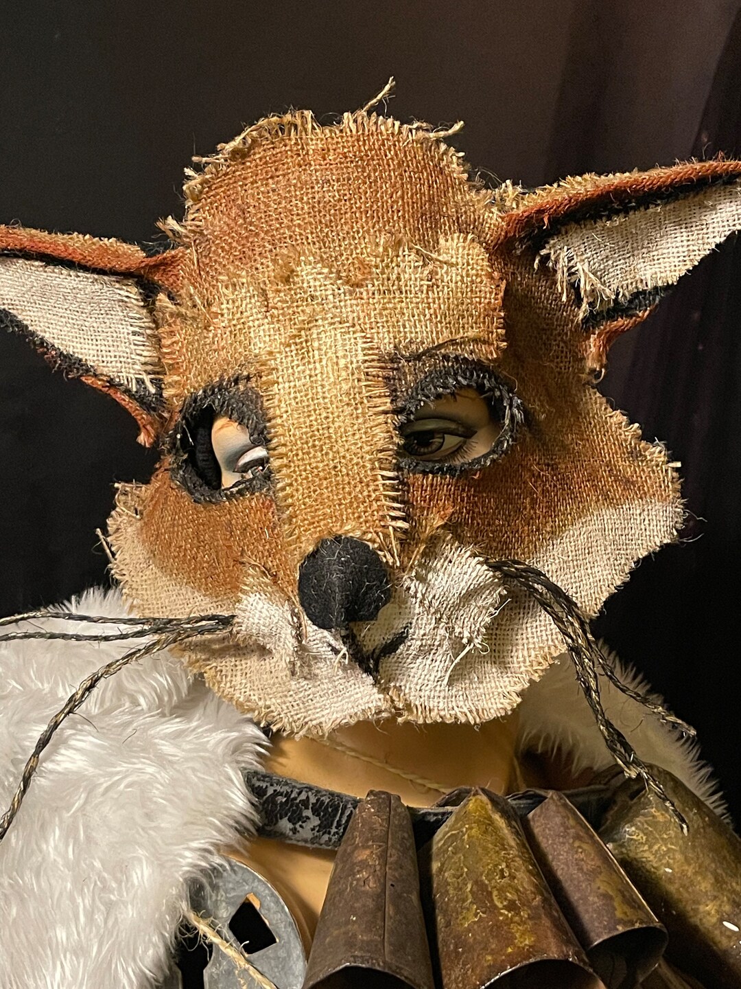 Fox Mask Adult Halloween Costumes for Masquerades & Photo Props Kids ...