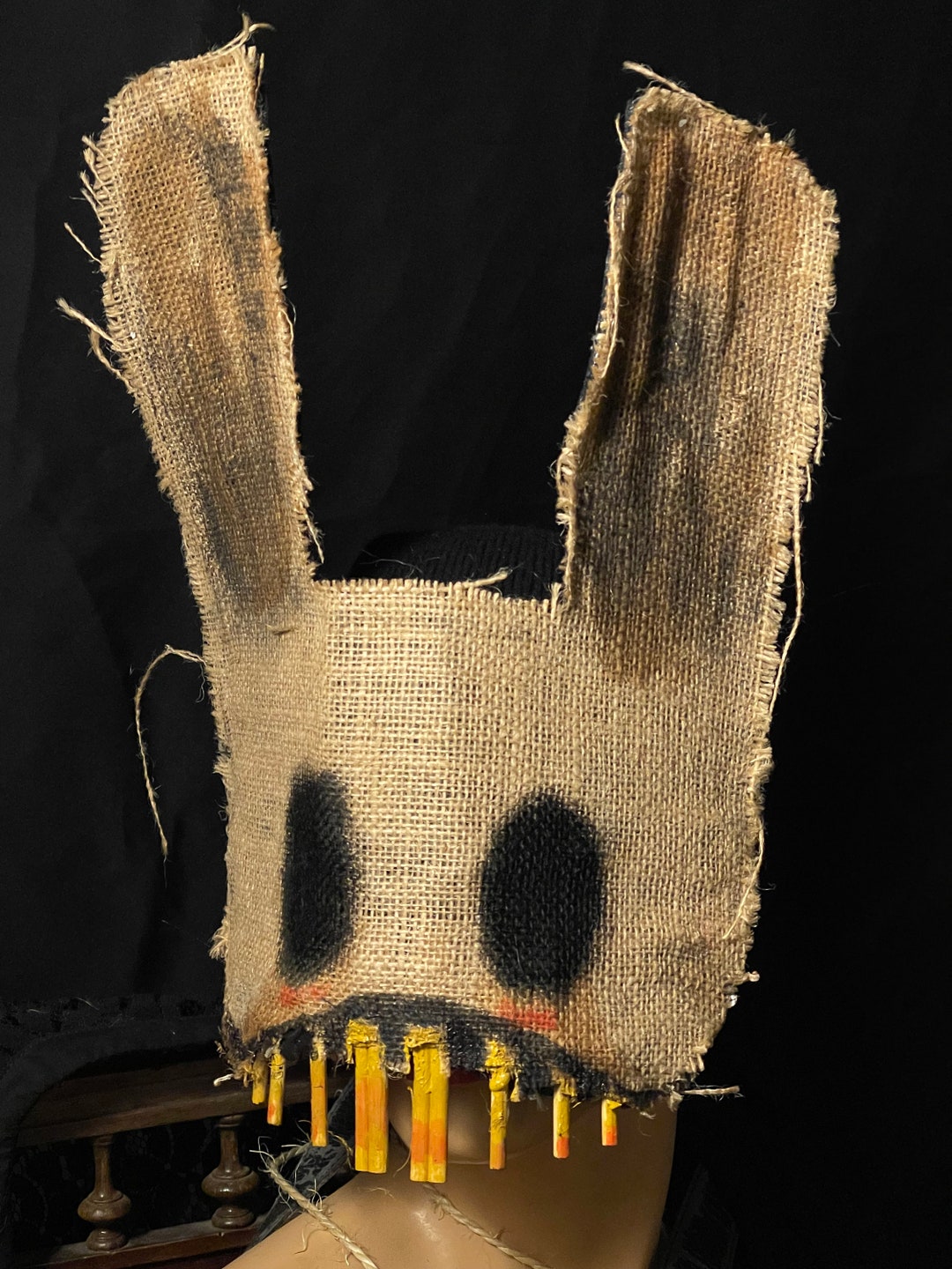 Scary Rabbit Mask, Creepy Easter Bunny Mask, Adult Halloween Costume ...