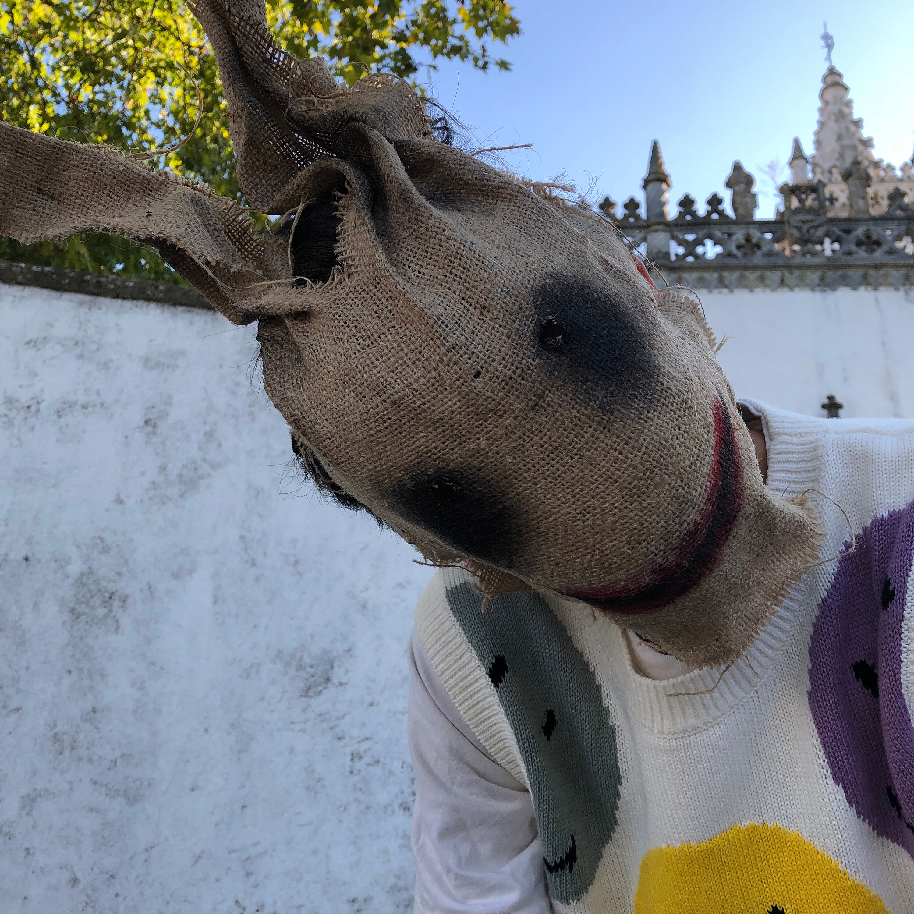 Scary Rabbit Mask Creepy Easter Bunny Adult Halloween - Etsy