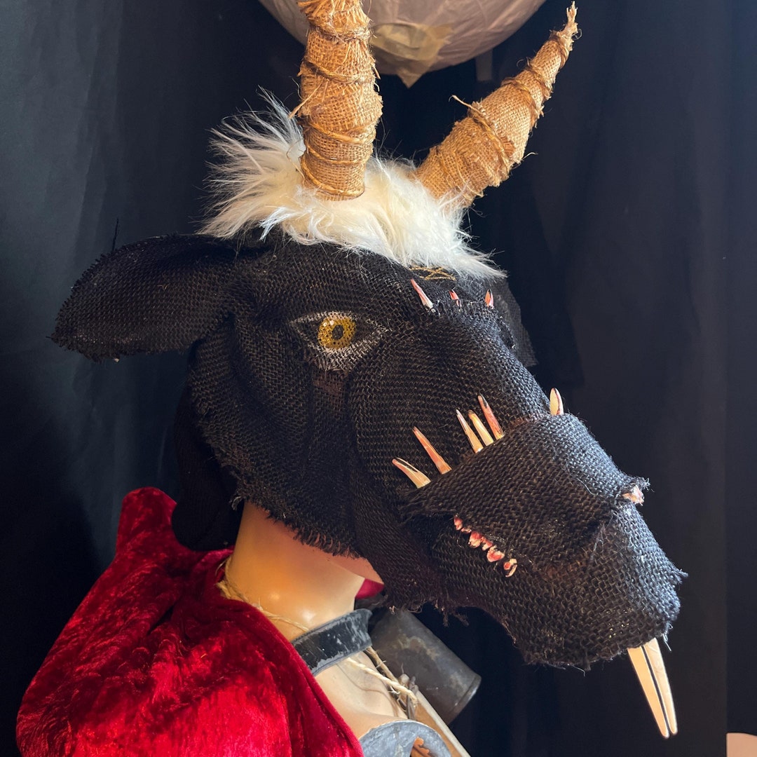Devil Goat Mask, Adult Halloween Costume - Demon, Baphomet Art ...