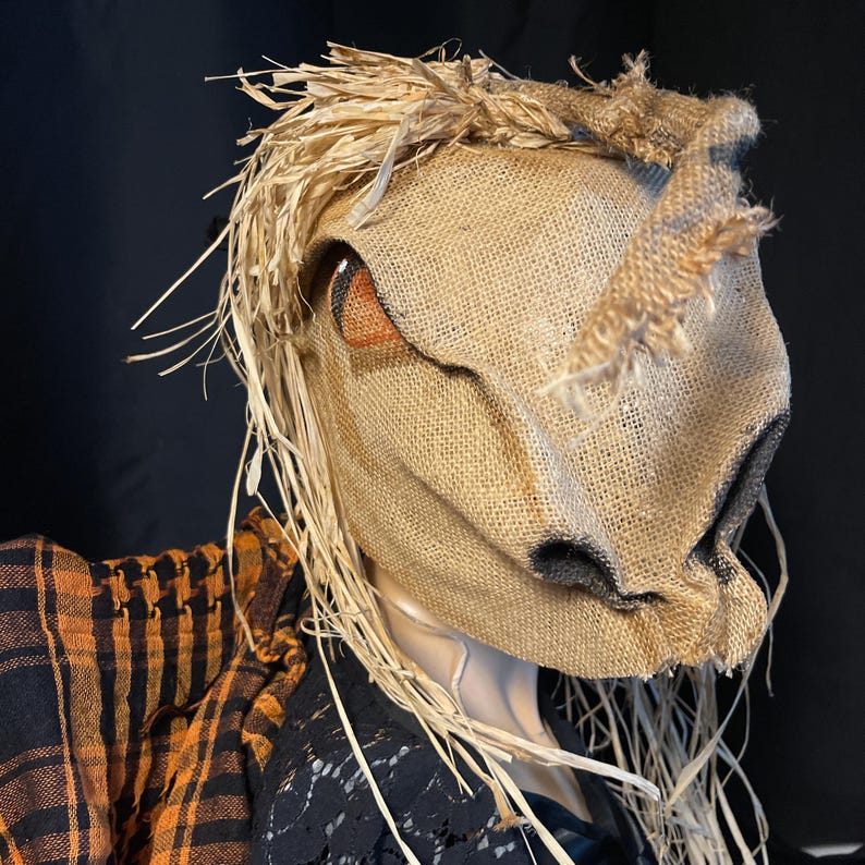 Monster Mask - Halloween Costume - Handmade Custom Props - Orc Unicorn ...