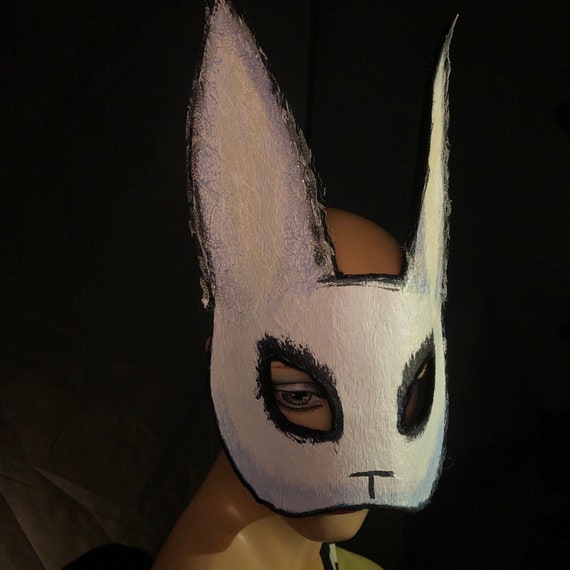 White Rabbit Masquerade Mask