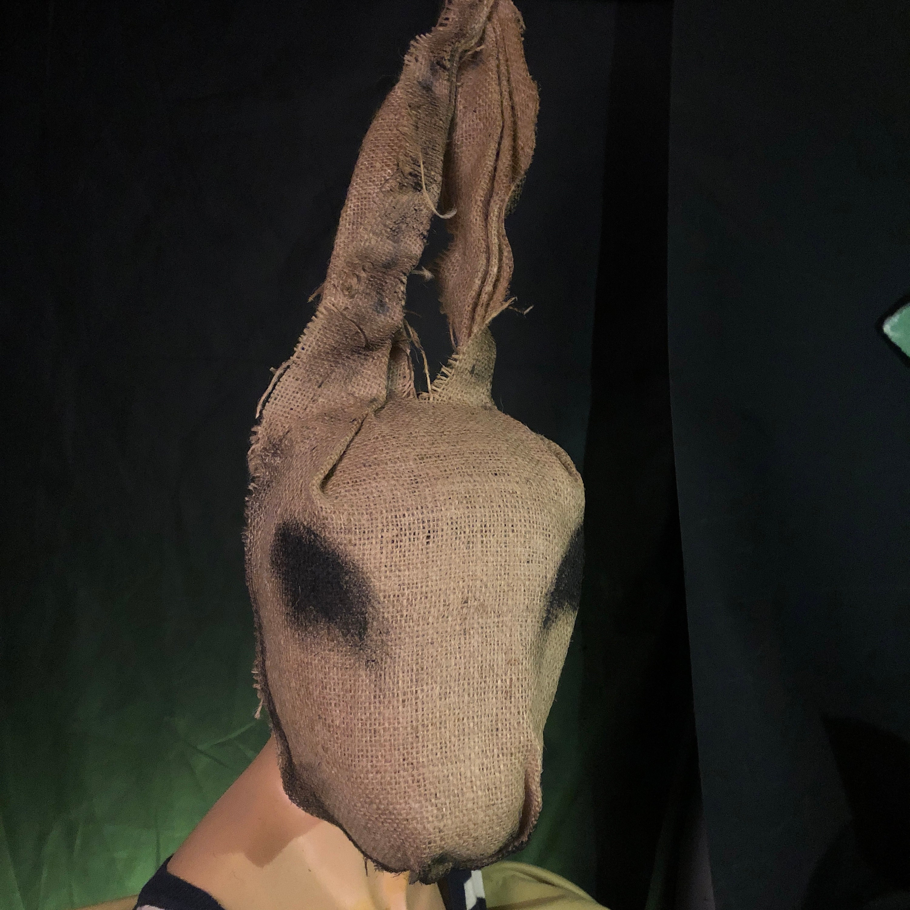 Creepy Rabbit Masquerade Masks Burlap Evil Easter Bunny Mask - Etsy