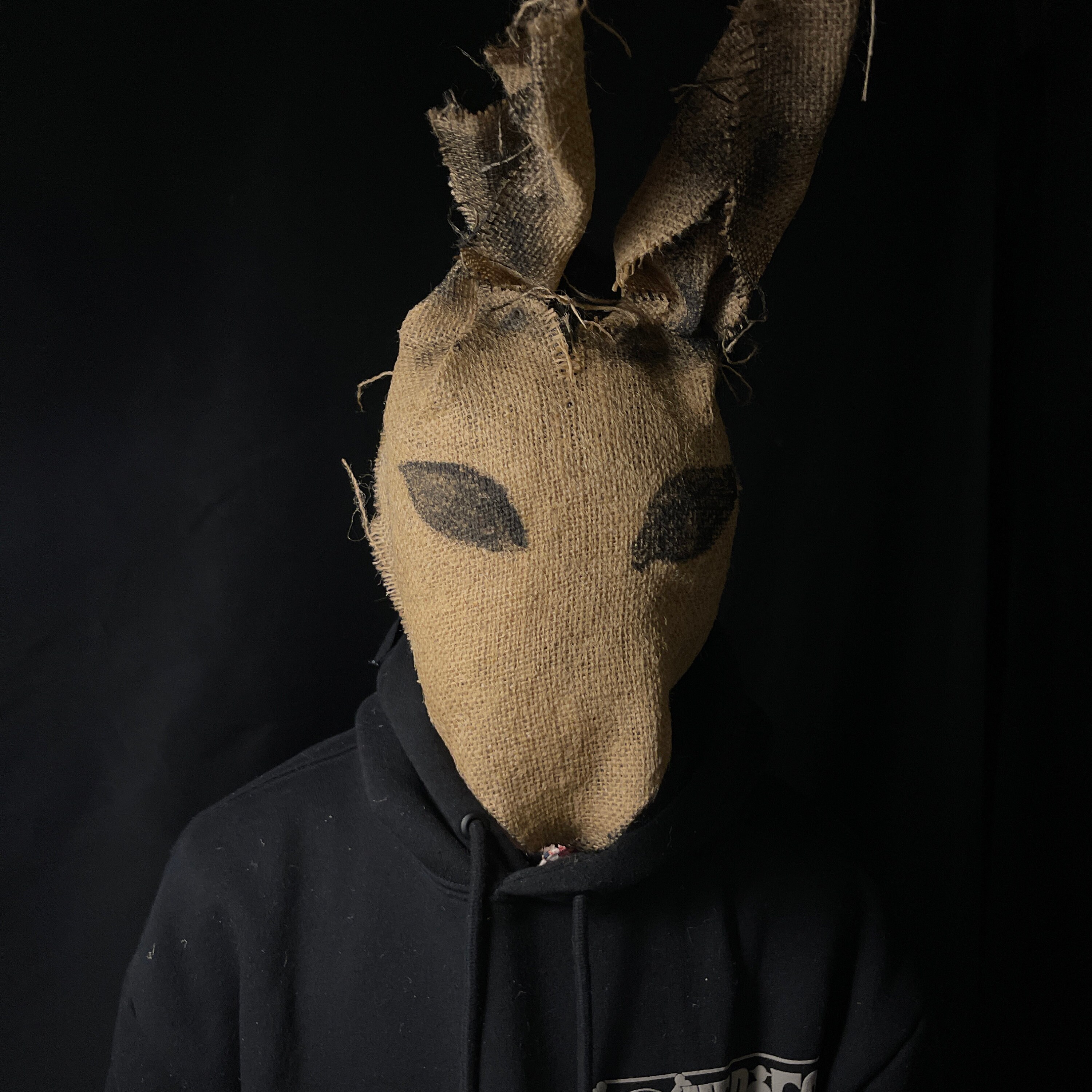 Creepy Rabbit Masquerade Masks Burlap Evil Easter Bunny Mask - Etsy