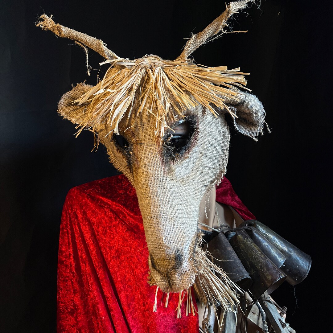 Goat, Antelope, Deer, Gazelle Mask Handmade Photo Props Masquerade ...
