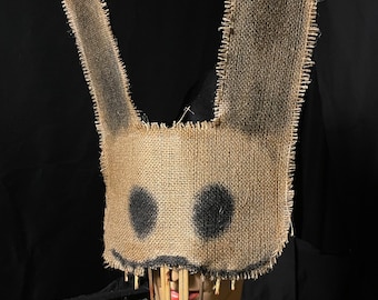 Scary Rabbit Mask, Creepy Easter Bunny Mask, Adult Halloween Costume ...