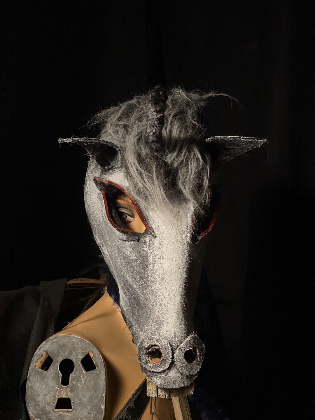 Creepy Unicorn Masks Mari Lwyd Mask Horse Skull Mask - Etsy