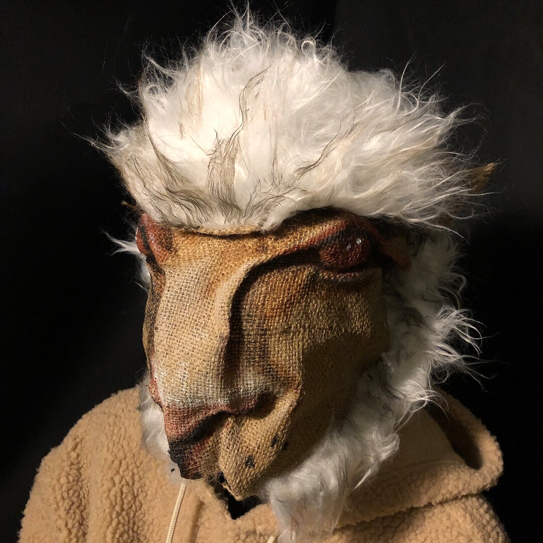 Sheep Mask Creepy Animal Mask Custom Costume Mask Party Animal Mask ...